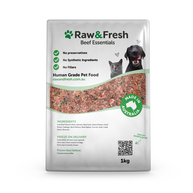 BARF Beef Dog Food - Essentials Recipe