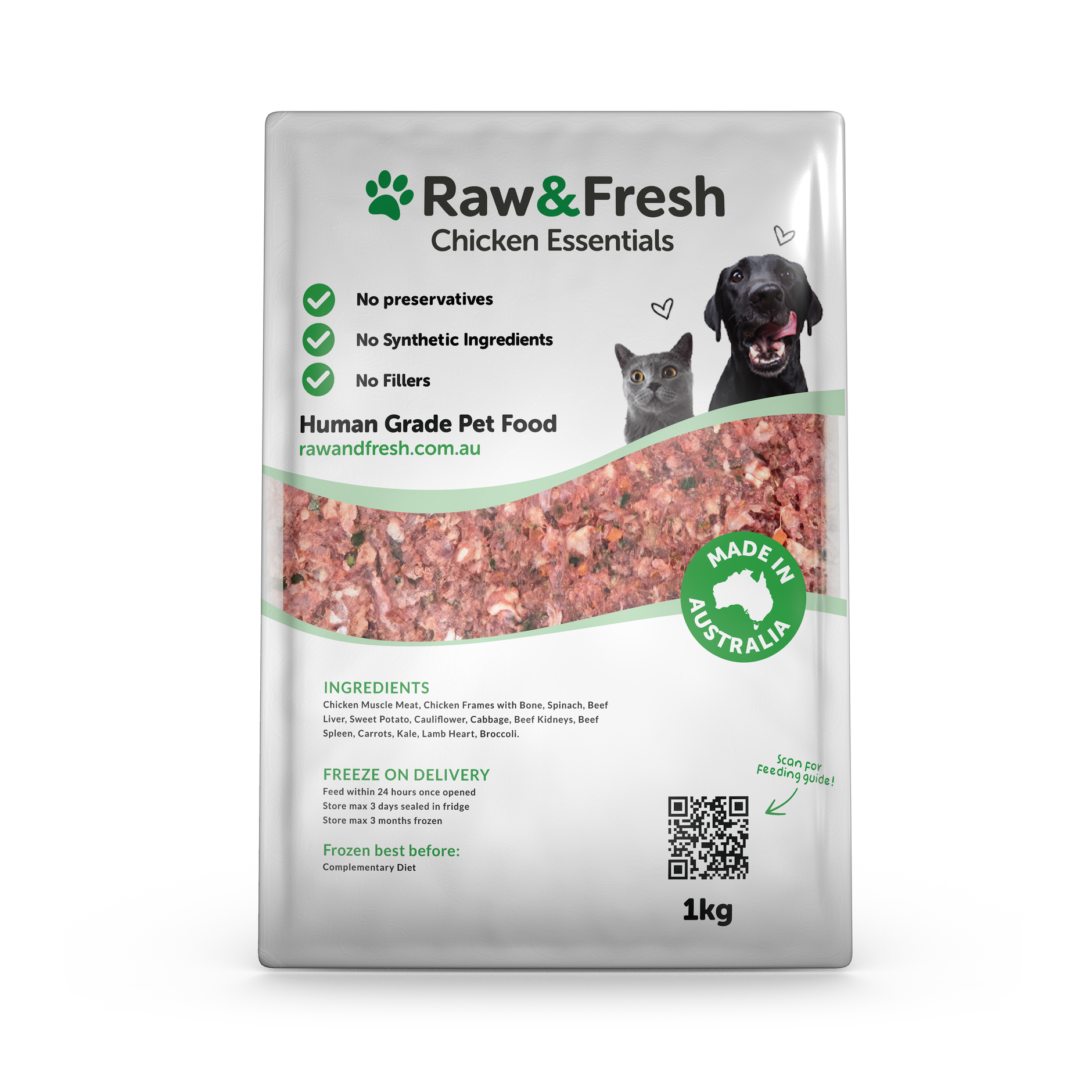 Buy Chicken Essentials Raw Dog Food - Home Delivered